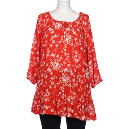 Ulla Popken Damen Bluse, rot, Gr. 46