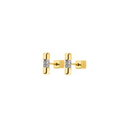 Paul Valentine Pure Studs 14K Gold Plated