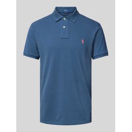 Polo Ralph Lauren Custom Slim Fit Poloshirt mit Logo-Stitching