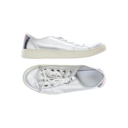 Tommy Jeans Damen Sneakers, silber, Gr. 38