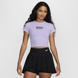 Nike Sportswear Kurz-T-Shirt für Damen - Lila