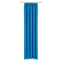 Vorhang WIRTH "Dim out" Gardinen Gr. 220 cm, Kräuselband, 145 cm, blau