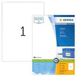 100 Herma Etiketten 4428 weiß 210,0 x 297,0 mm