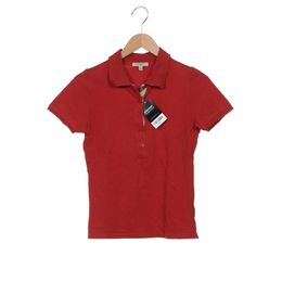 Burberry Damen Poloshirt, rot, Gr. 38