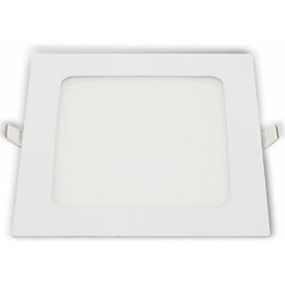 Optonica LED-Einbauleuchte 2630, 18 W, 1500 lm, 6000K, eckig, 95 RA, wei&szlig;