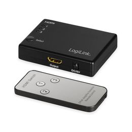 Logilink HDMI-Switch HD0042, 3x1-Port, 1080p/60 Hz
