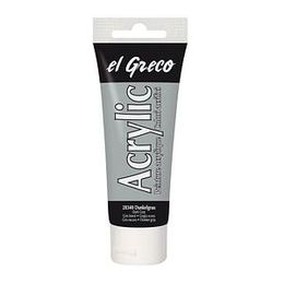 Kreul el Greco Acrylfarbe dunkelgrau 75,0 ml