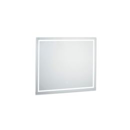 GGG-Möbel LED-Spiegel Leonardo 90, klar, 90 x 70 cm, inkl. Dimmfunktion
