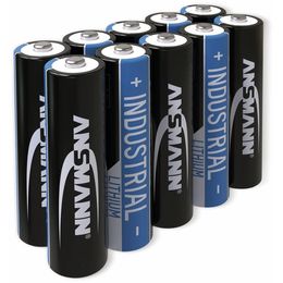 Ansmann Lithium-Batterie, INDUSTRIAL, Micro, 10 St&uuml;ck