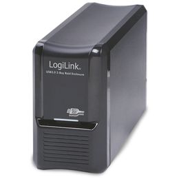 Logilink 2-Bay USB 3.0 HDD-Geh&auml;use UA0154A, SATA 3