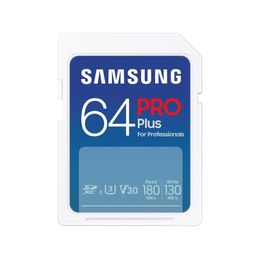 Samsung SDXC-Speicherkarte PRO Plus (2023) 64GB, Klasse 3