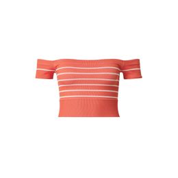 Bdg Urban Outfitters T-Shirt Damen Gr&ouml;&szlig;e S orangerot / wei&szlig;