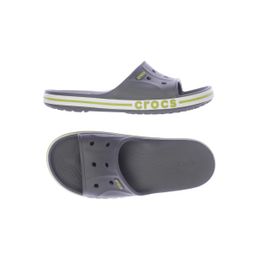 Crocs Damen Sandale, grau, Gr. 9