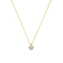 Paul Valentine Pure Heart Necklace 14K Gold Plated