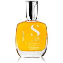 Alfaparf Milano Semi di Lino Sublime Cristalli hydratisierendes Öl für glänzendes und geschmeidiges Haar 50 ml