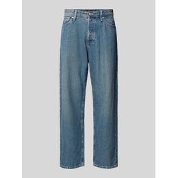 Jack & Jones Baggy Fit Jeans im 5-Pocket-Design Modell 'ALEX'