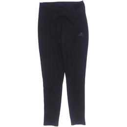 Adidas Damen Stoffhose, schwarz, Gr. 0