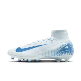 Nike Mercurial Superfly 10 Elite AG-Pro High-Top-Fußballschuh - Blau