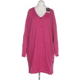 Ulla Popken Damen Langarmshirt, pink, Gr. 58