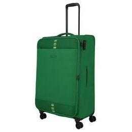 Travelite Reisekoffer Rügen Trolley 78 cm erweiterbar 4 Rollen 90 l - Grün