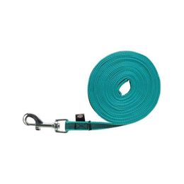 Trixie Tracking leash rubberised S-M: 5 m/15 mm - ocean