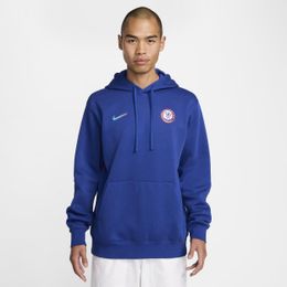 FC Chelsea Club Nike Fußball-Hoodie (Herren) - Blau