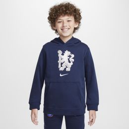 FC Chelsea Club Nike Fußball-Hoodie für ältere Kinder (Jungen) - Blau