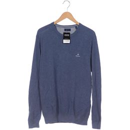 Gant Herren Pullover, blau, Gr. 54