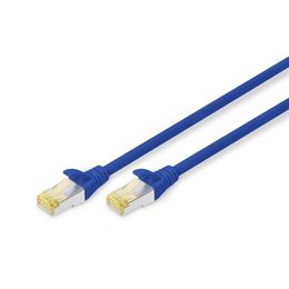 Digitus Patch-Kabel RJ-45 (M) zu RJ-45 (M) 3m Kupfer S/FTP Cat 6a blau (DK-1644-A-030/B)