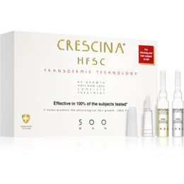 CRESCINA® Crescina Transdermic 500 Re-Growth and Anti-Hair Loss Pflege zur Förderung des Haarwachstums und gegen Haarausfall für Herren 20x3,5 ml