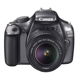 Spiegelreflexkamera EOS 1100D - Schwarz + Canon EF-S IS II f/3.5-5.6