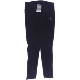 Adidas Damen Stoffhose, schwarz, Gr. 0