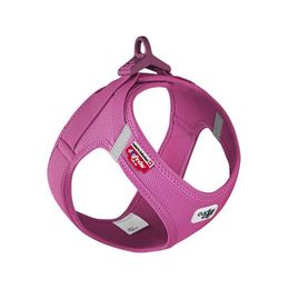 Curli Vest Harness Clasp Air-Mesh - Fuchsia (XS)