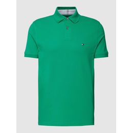 Tommy Hilfiger Poloshirt mit Label-Stitching