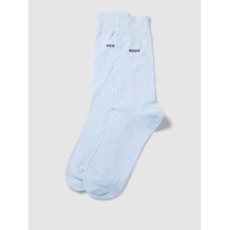 BOSS Socken mit Label-Print im 2er-Pack