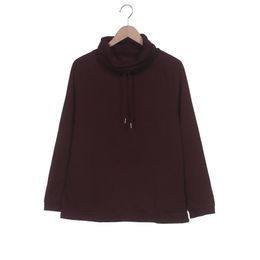 Ulla Popken Damen Sweatshirt, bordeaux, Gr. 42