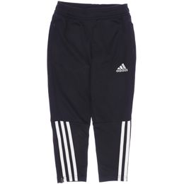 Adidas Damen Stoffhose, schwarz, Gr. 116