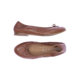 Tamaris Damen Ballerinas, braun, Gr. 37