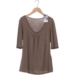 Marc Cain Damen T-Shirt, braun, Gr. 44