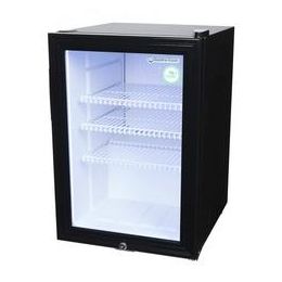 Gastro-Cool KW65 Getränkekühlschrank 62 Liter schwarz/weiß, LED