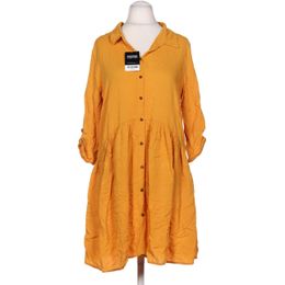 Tom Tailor Denim Damen Kleid, gelb, Gr. 38