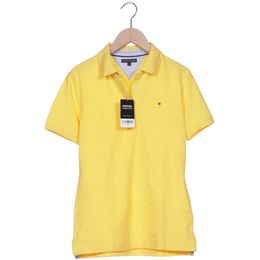 Tommy Hilfiger Damen Poloshirt, gelb, Gr. 36