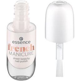 Essence Nägel Nagellack French MANICURE Sheer Beauty Nail Polish 02 Rosé On Ice