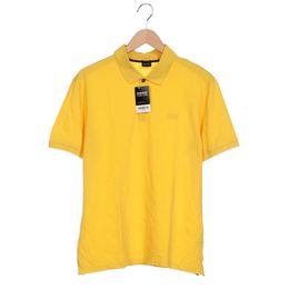 BOSS by Hugo BOSS Herren Poloshirt, gelb, Gr. 54