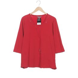 Ulla Popken Damen Sweatshirt, rot, Gr. 46