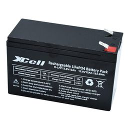XCELL LiFePO4-Akku LFP1212S, 12 V, 12 Ah, schmale Version