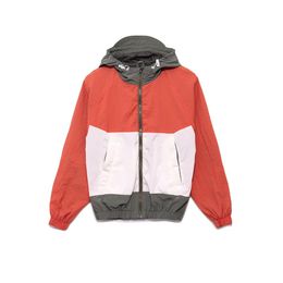 Daniel Hills Übergangsjacke Jungen Größe 140 oliv / karminrot / weiß