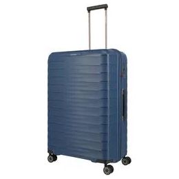 Travelite Reisekoffer Mooby Trolley 77 cm 4 Rollen 106 l - Blau