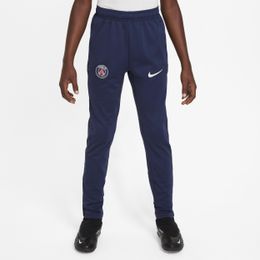 Paris Saint-Germain Academy Pro Nike Dri-FIT Strick-Fußballhose (ältere Kinder) - Blau