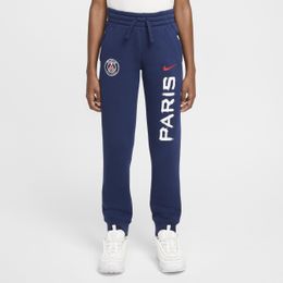 Paris Saint-Germain Club Fleece Nike Football Jogger (ältere Kinder, Jungen) - Blau